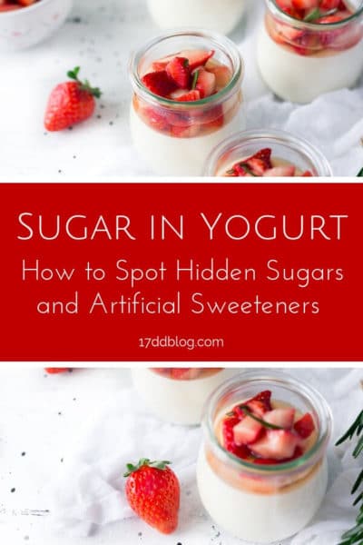 Sugar in Yogurt: How to Spot Hidden Sugars | My 17 Day Diet Blog