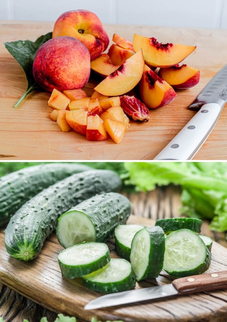 Low Carb Salmon with Peach & Cucumber Salsa | My 17 Day Diet Blog
