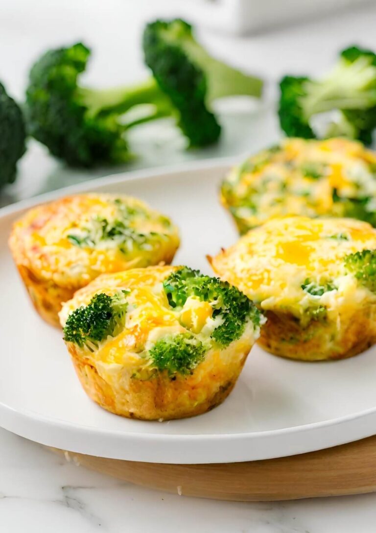 Low Carb Broccoli Egg Bites | My 17 Day Diet Blog
