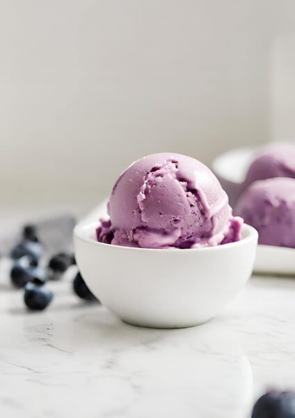 Wild Blueberry Nice Cream | My 17 Day Diet Blog